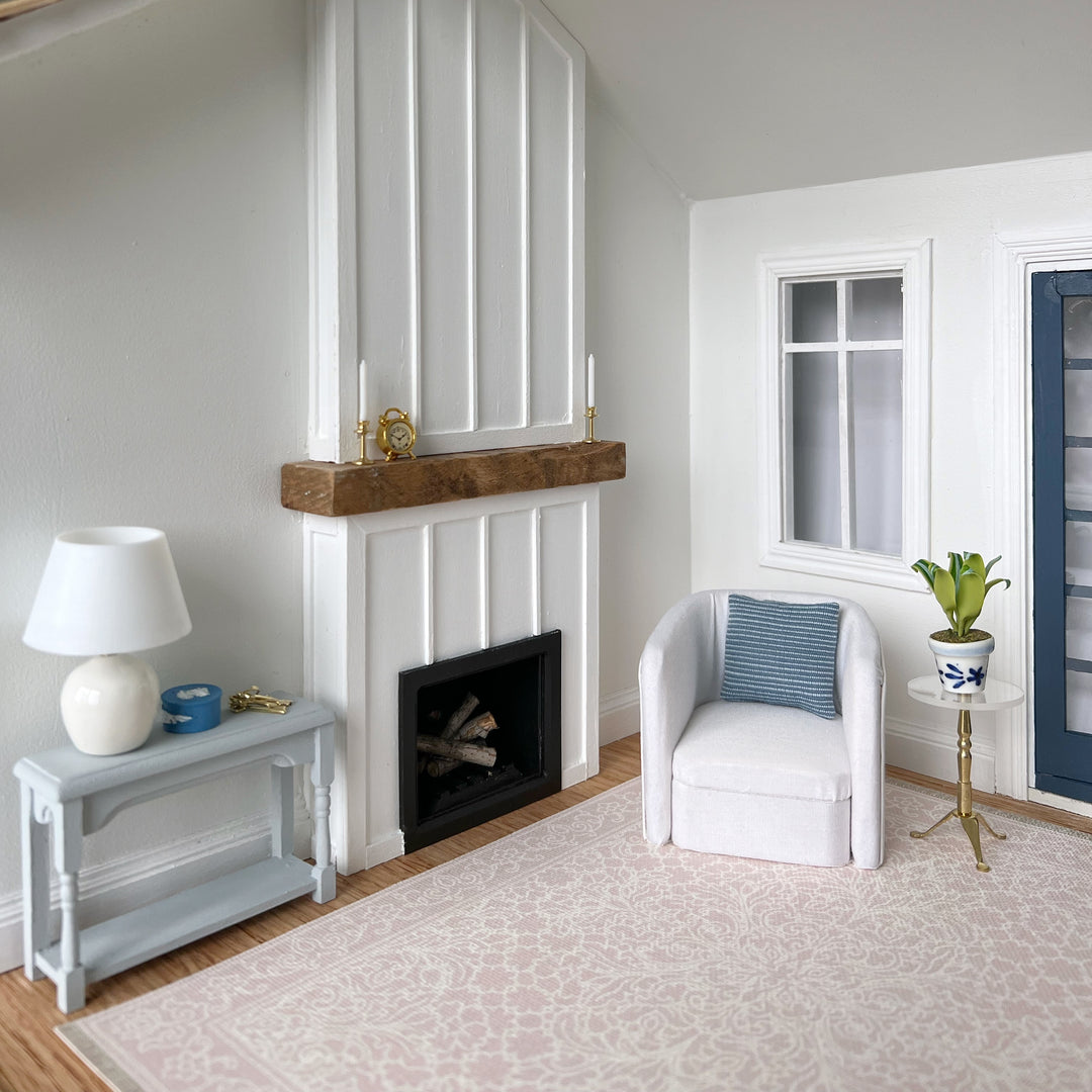 Sophia Miniature Dollhouse Rug in Light Pink - Miniature 1:12 Scale ...