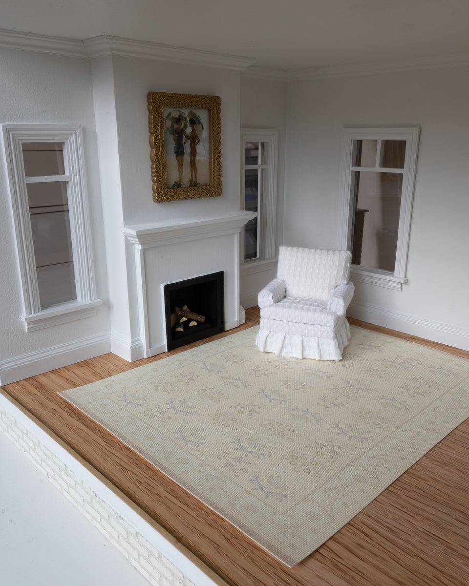 Modern Moody Dollhouse Rug - Miniature 1:12 Scale - Life In A Dollhouse ...